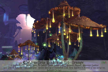 Second Life Marketplace - Slimedrip Mushrooms Set- Fatpack